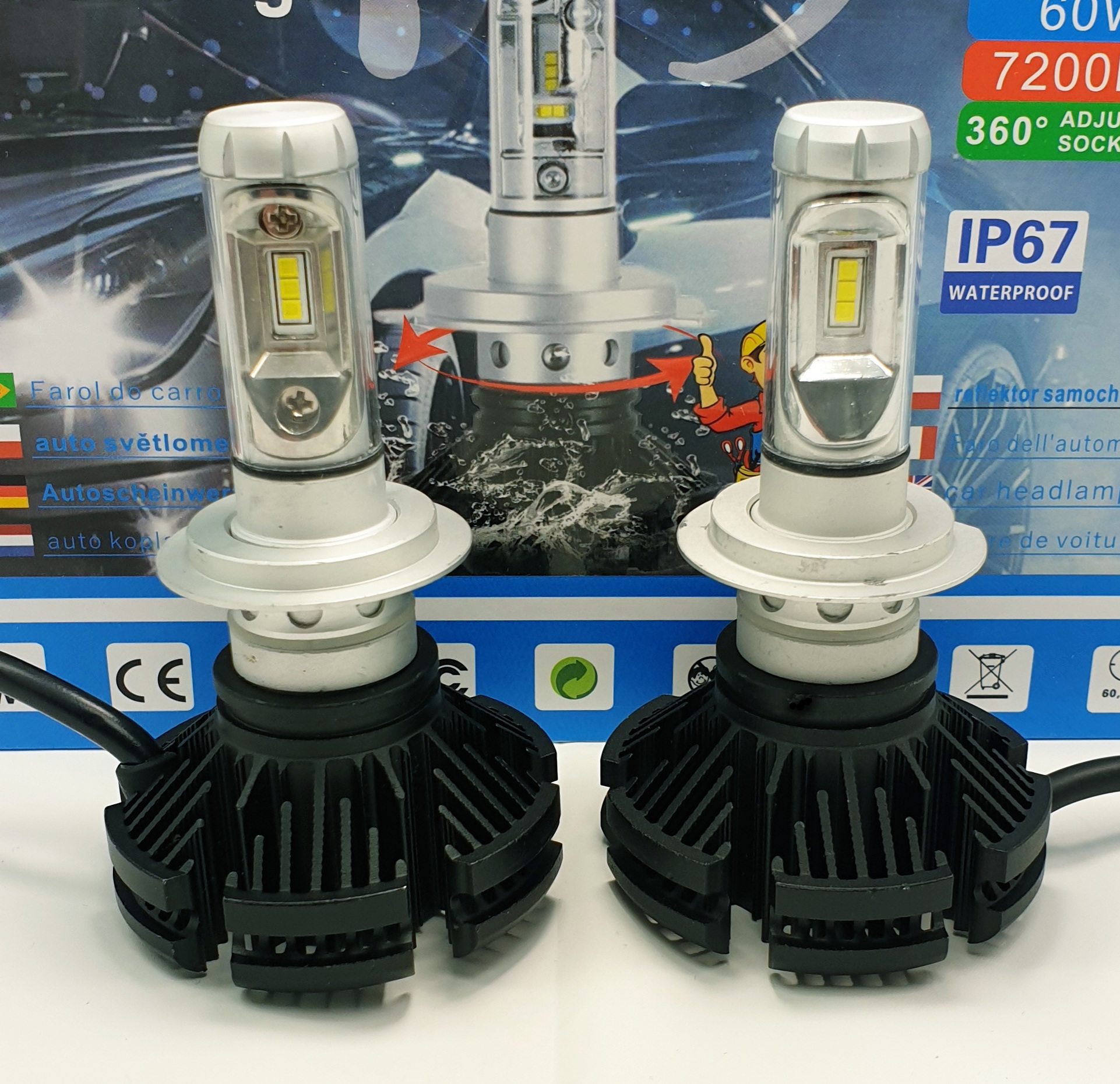 Led Headlight 6500k Color